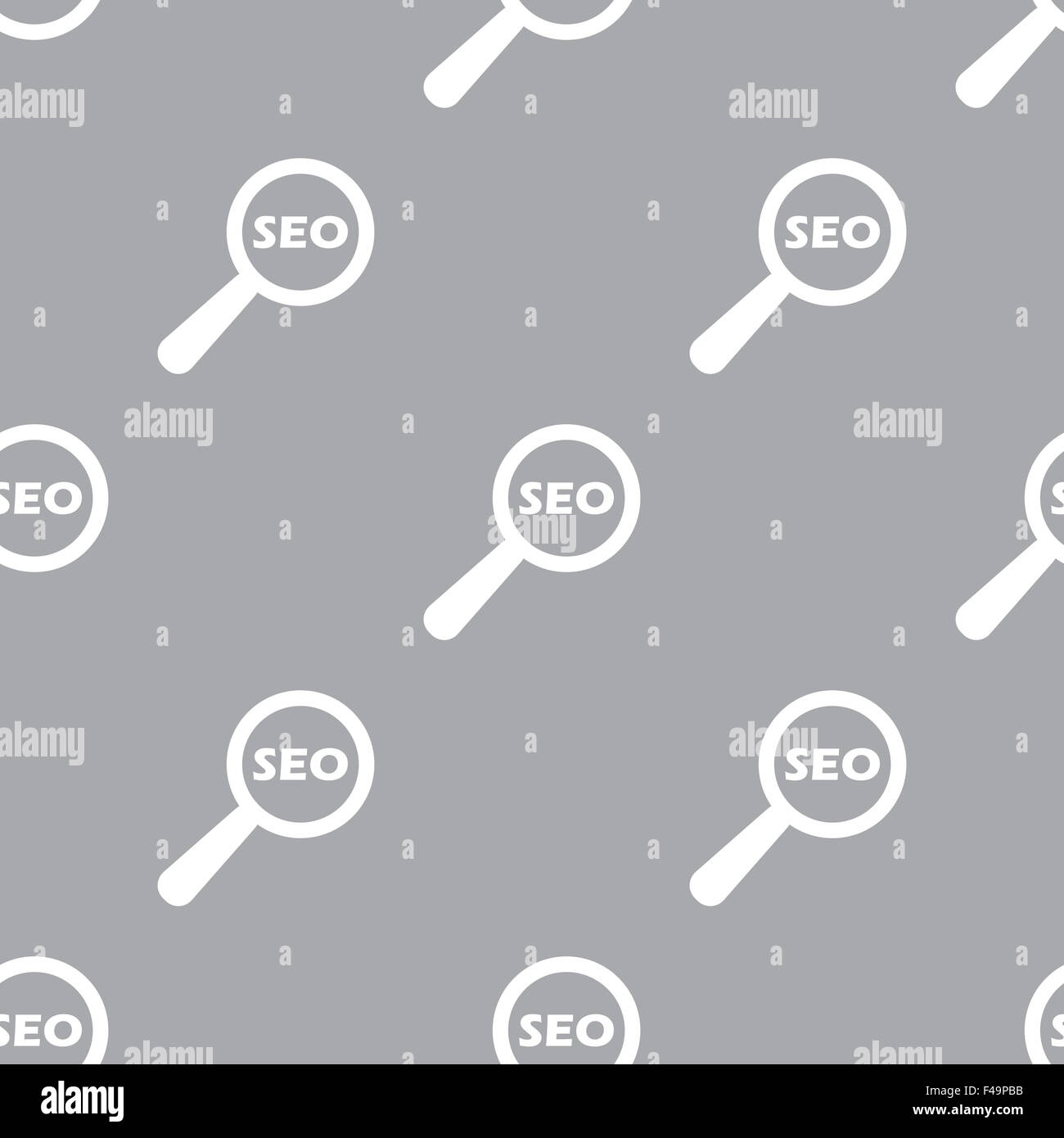 Seo search seamless pattern Stock Photo - Alamy