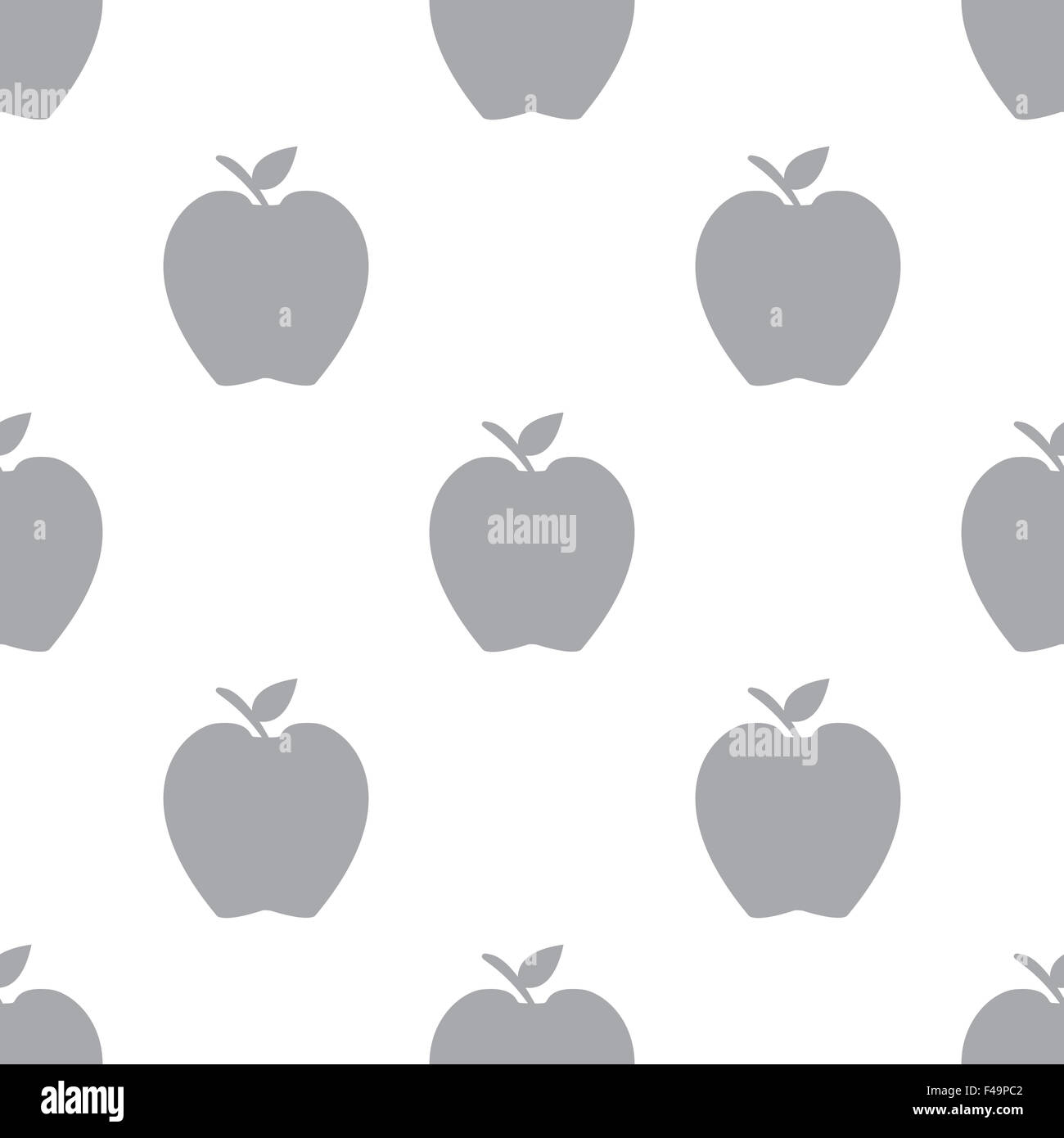 Seamless apple pattern hi-res stock photography and images - Alamy