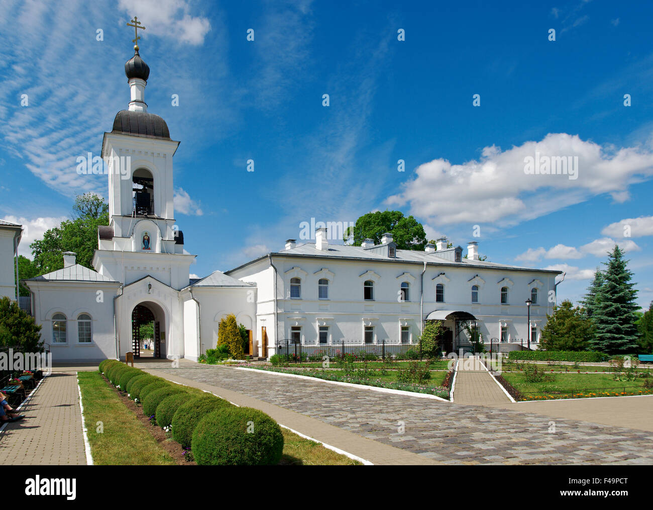 Orthodox monastery church Stock Photo - Alamy