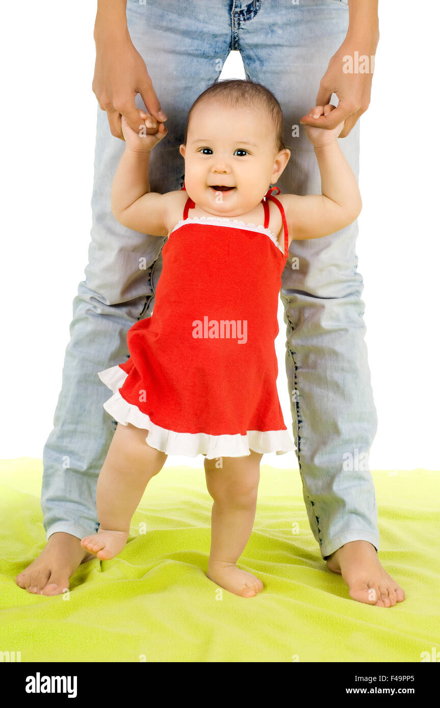 Baby step family hi-res stock photography and images - Alamy