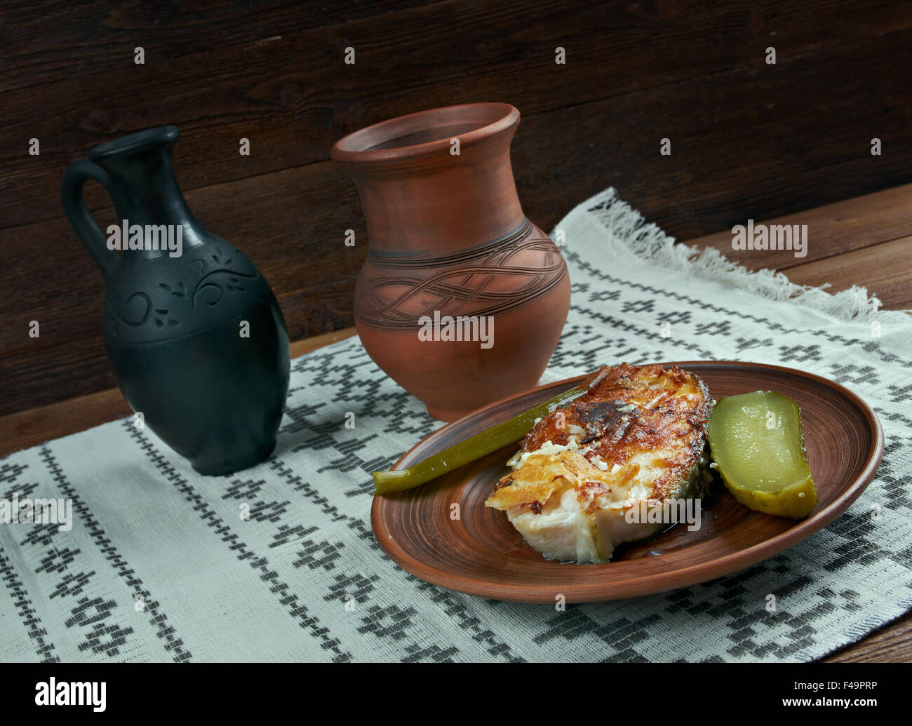 grilled steak cod Stock Photo - Alamy