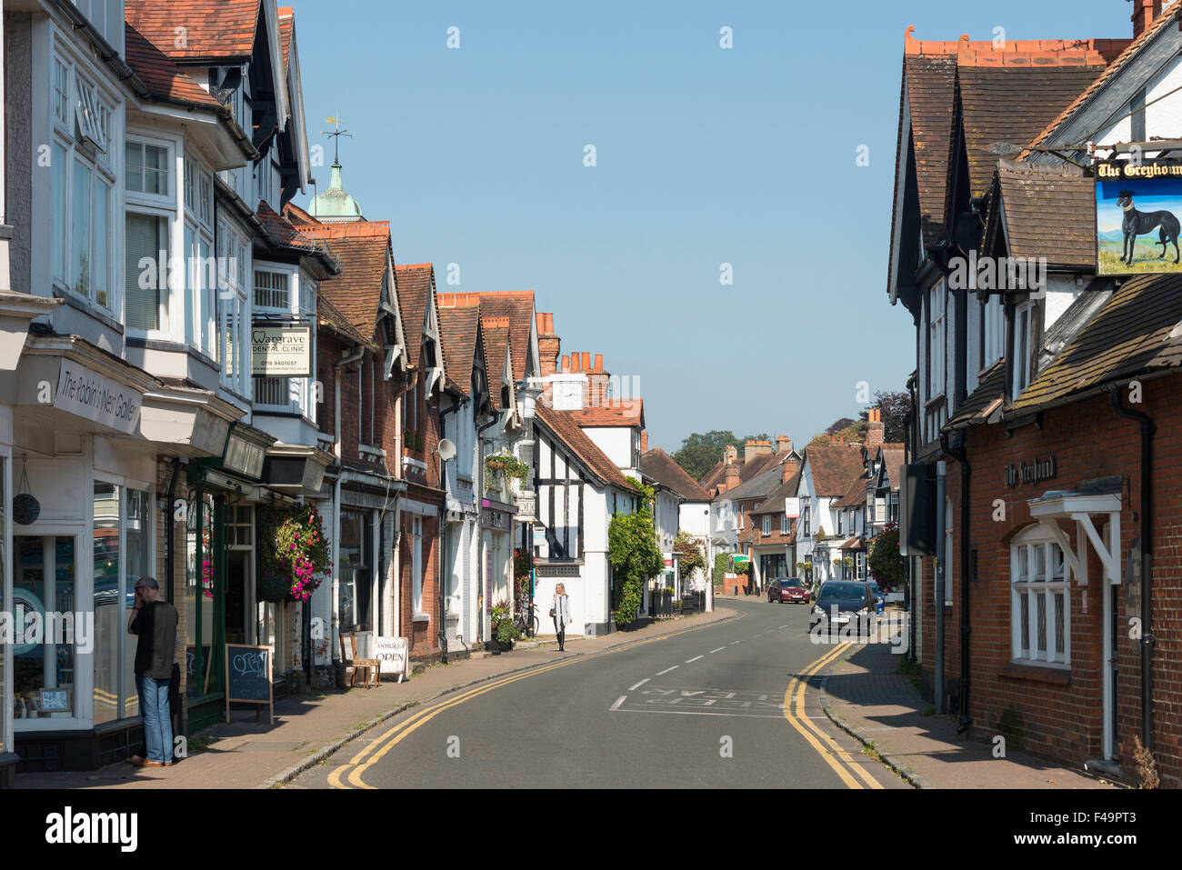 Wargrave High Street, Wargrave, Berkshire, England, United KIngdom ...