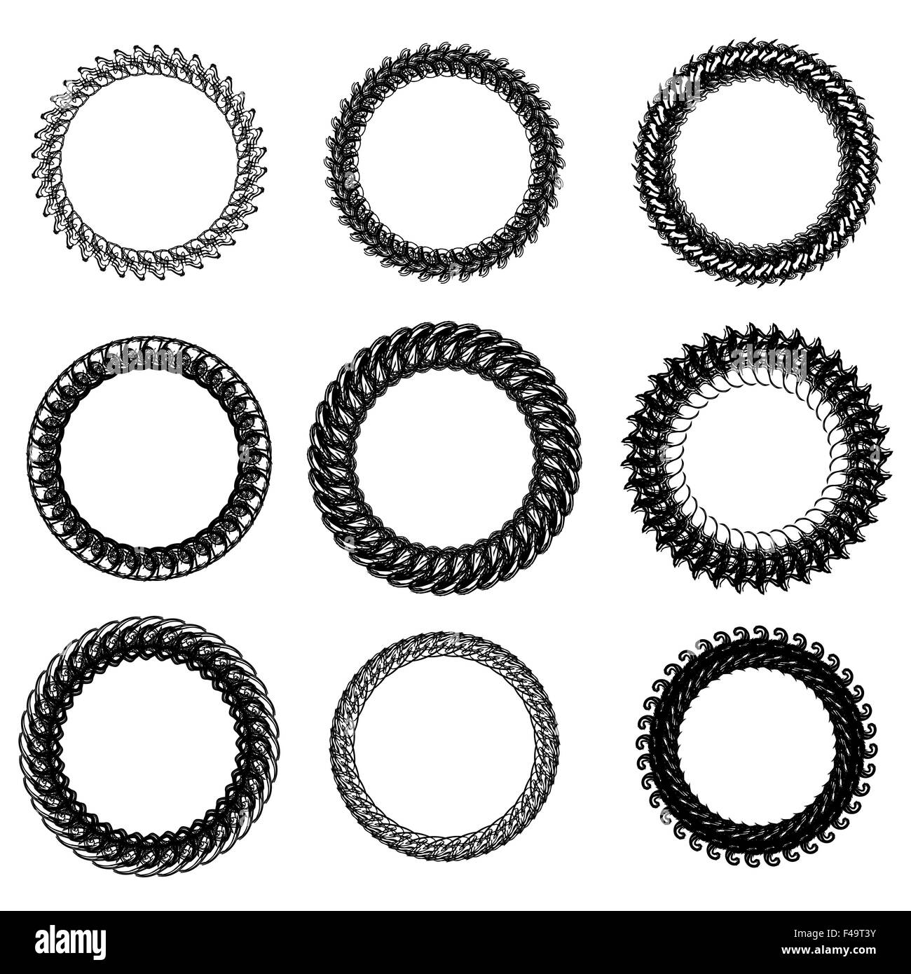 Modern frames Cut Out Stock Images & Pictures - Alamy