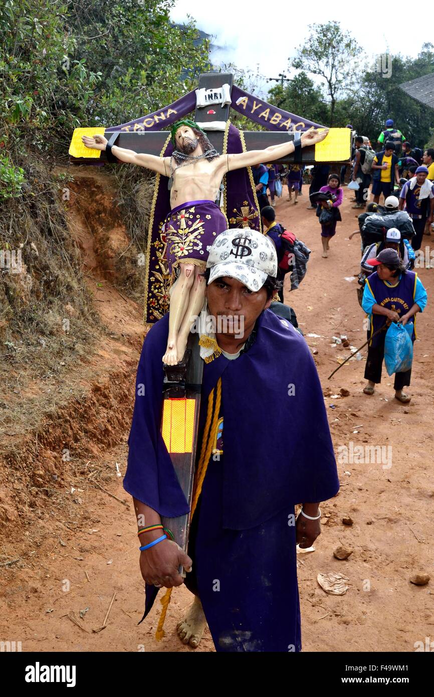 Pilgrims -Señor Cautivo de Ayabaca peregrination in AYABACA ...