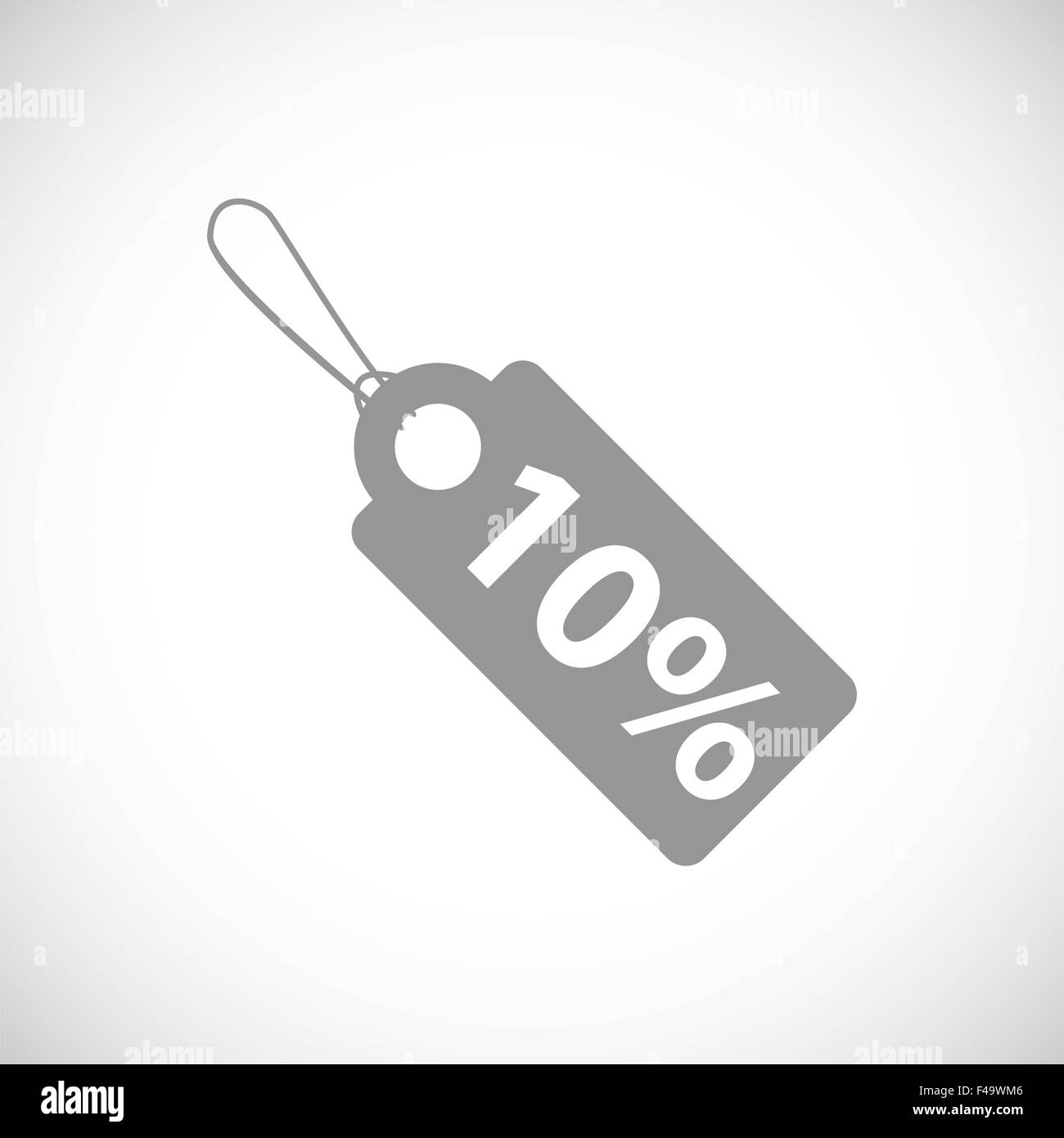 Price tag black icon Stock Photo - Alamy