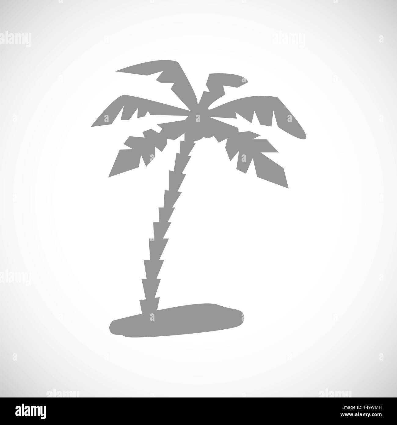 Island black icon Stock Photo - Alamy
