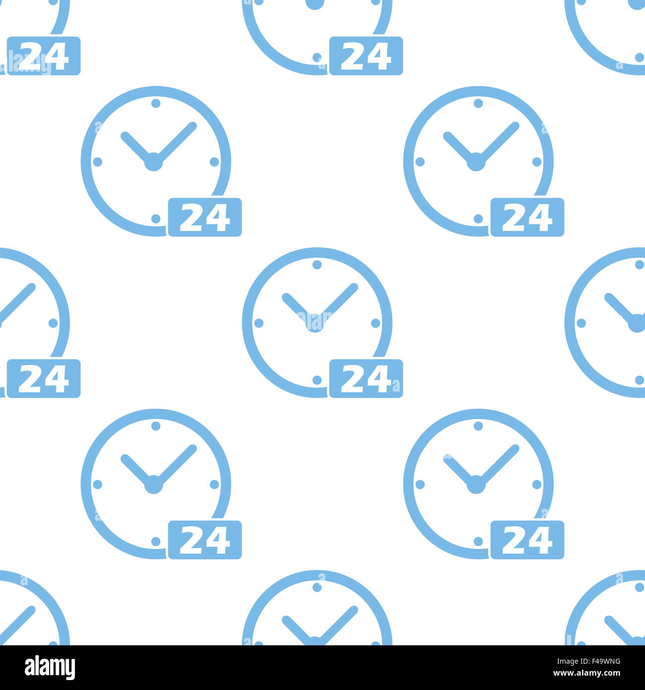 Clock 24 pattern hi-res stock photography and images - Alamy