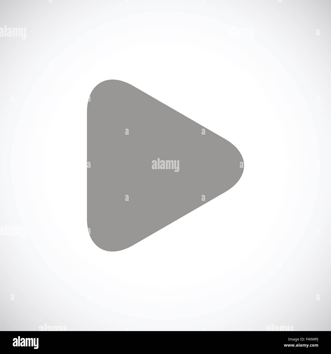 Play black icon Stock Photo - Alamy