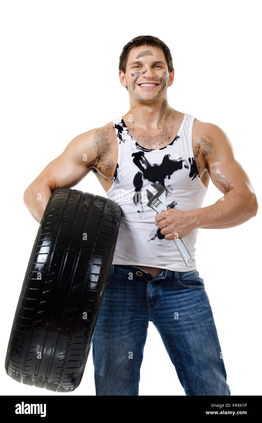 Male workman hi-res stock photography and images - Alamy