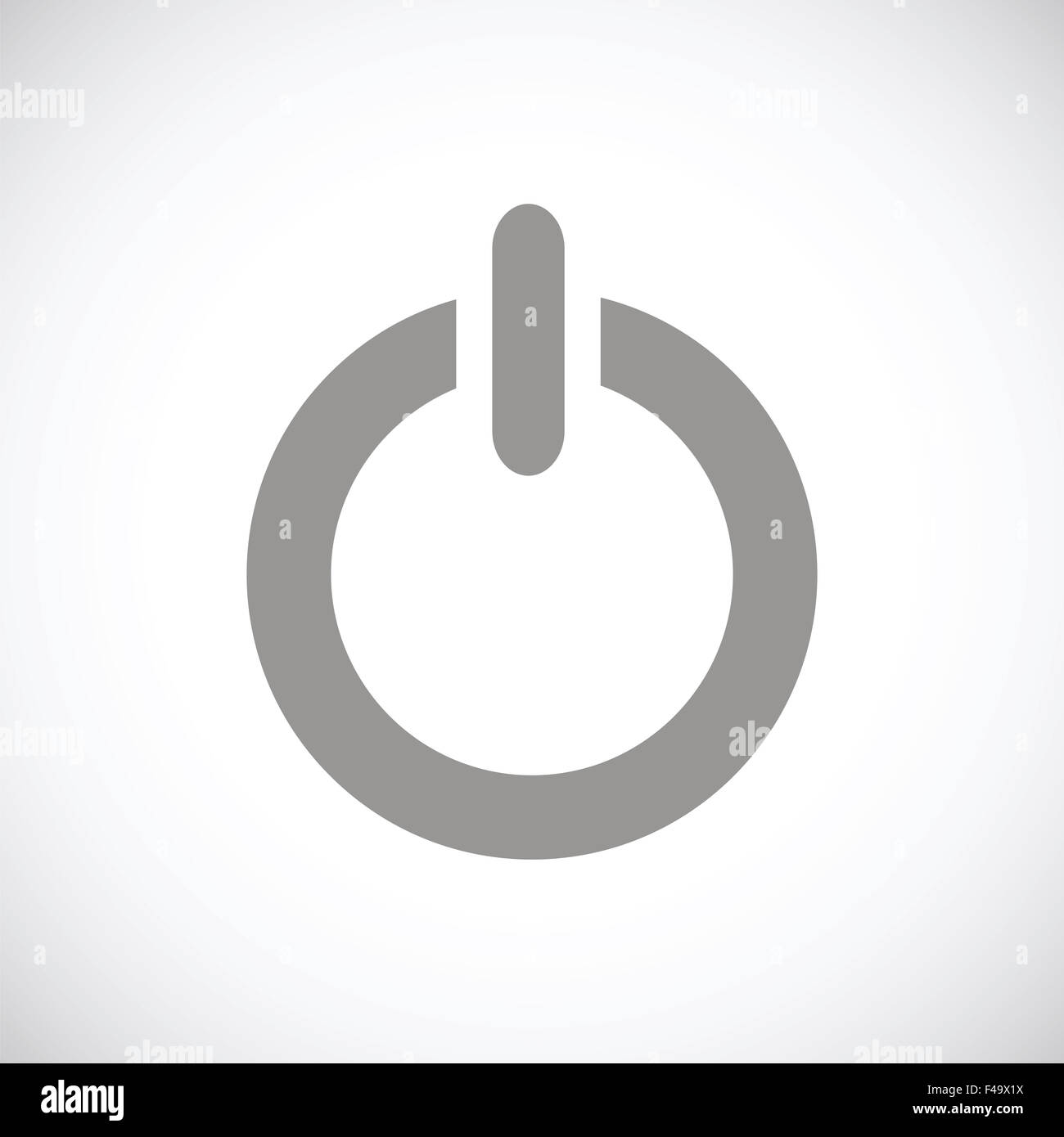 Power black icon Stock Photo - Alamy