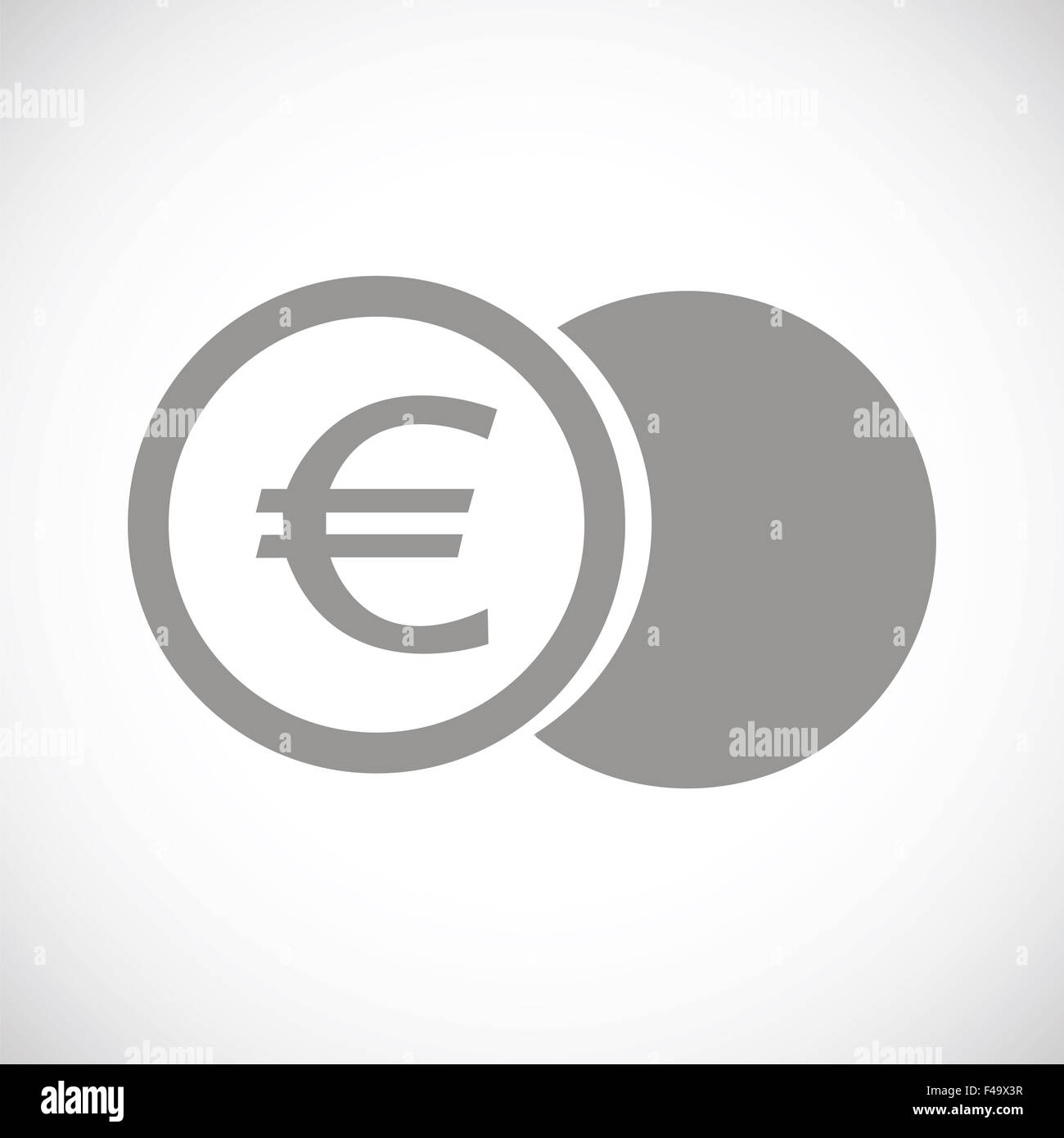 Euro coin flat hi-res stock photography and images - Alamy
