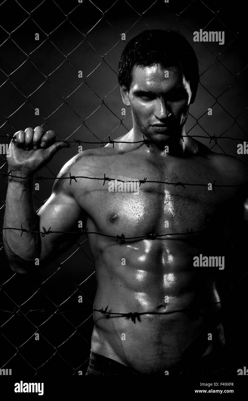 Savage man Black and White Stock Photos & Images - Alamy