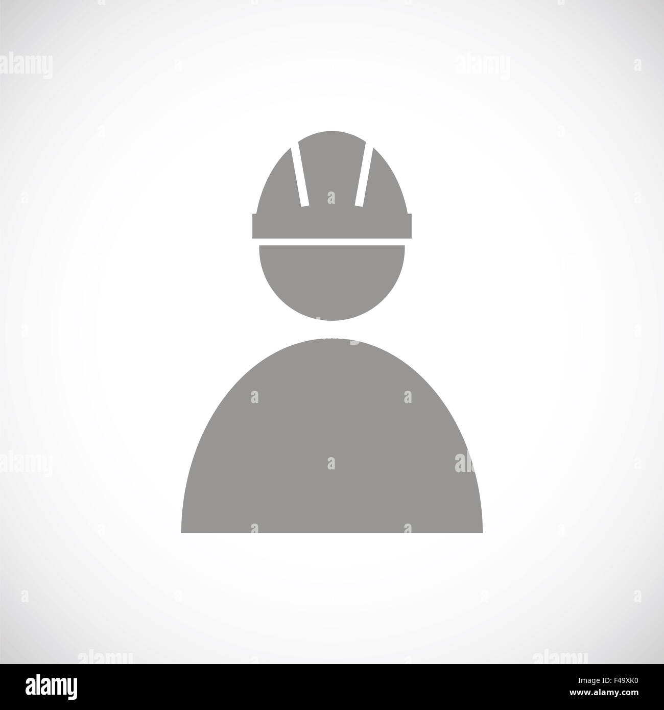 Working man icon hi-res stock photography and images - Alamy