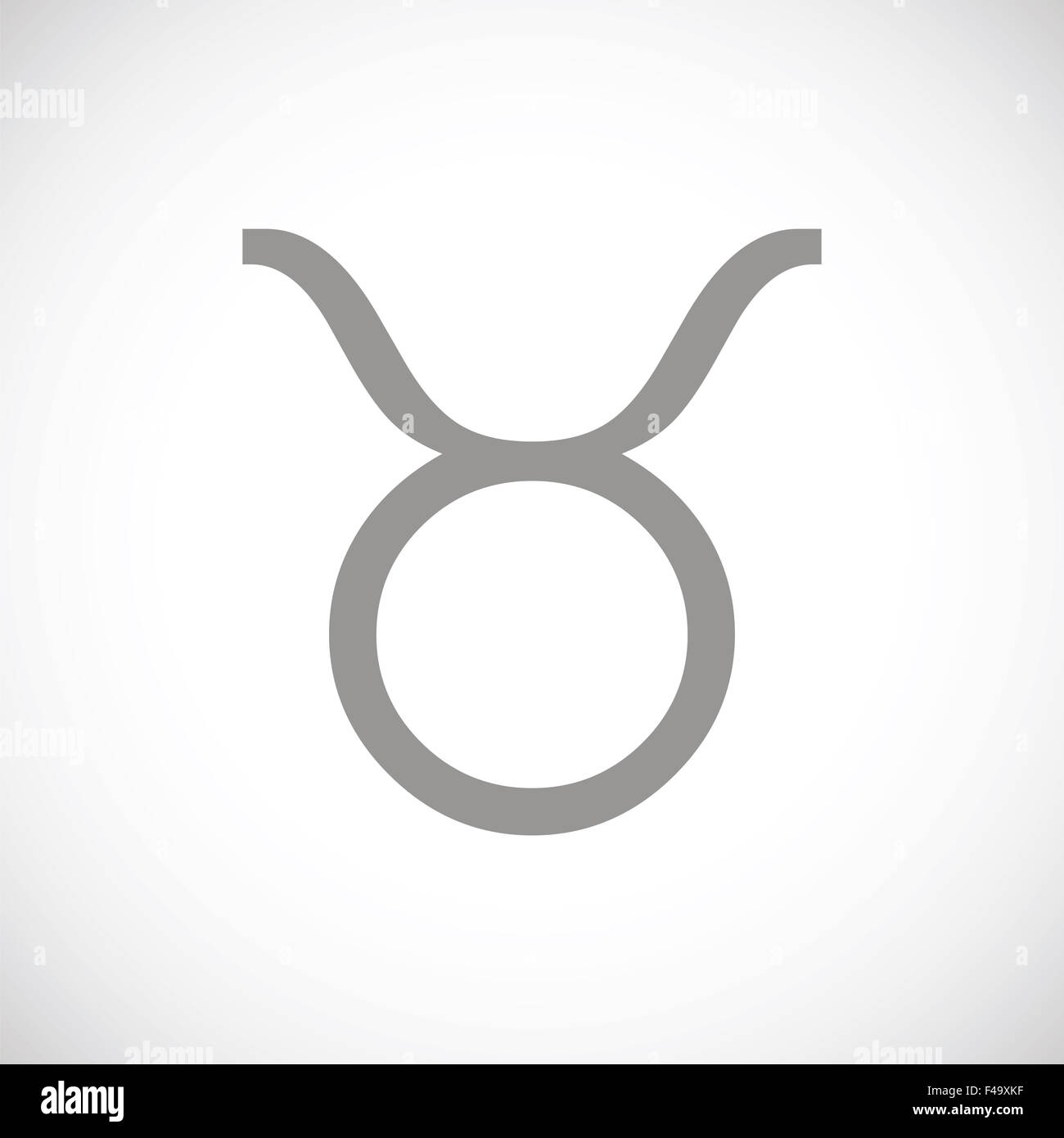Taurus black icon Stock Photo - Alamy