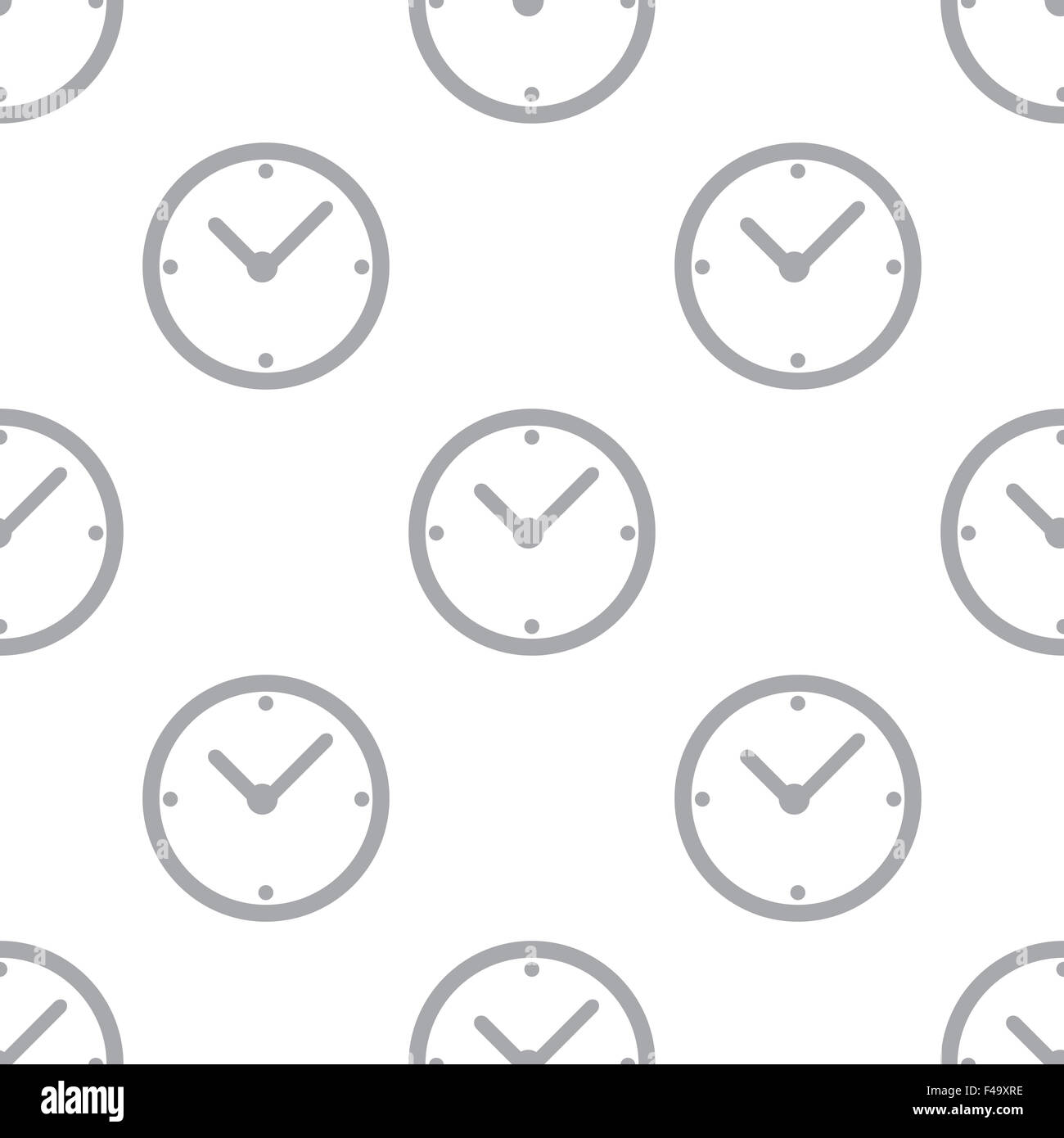 New Clock seamless pattern Stock Photo - Alamy