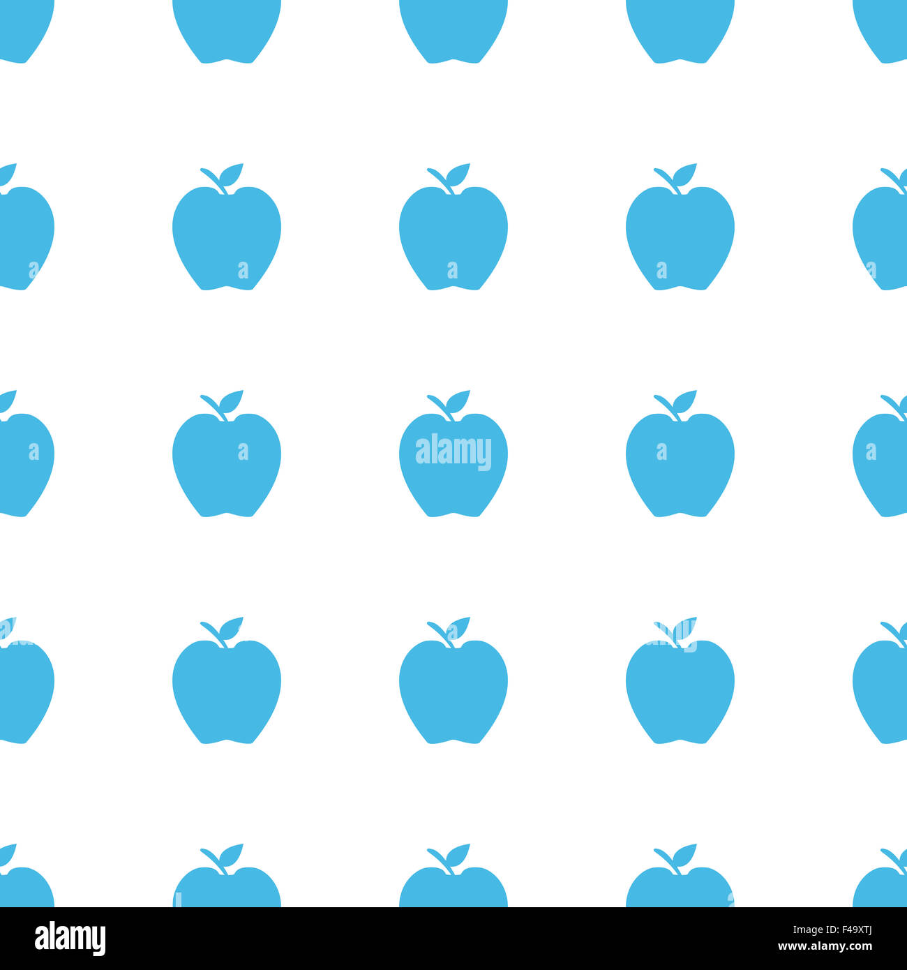 Seamless apple pattern hi-res stock photography and images - Alamy