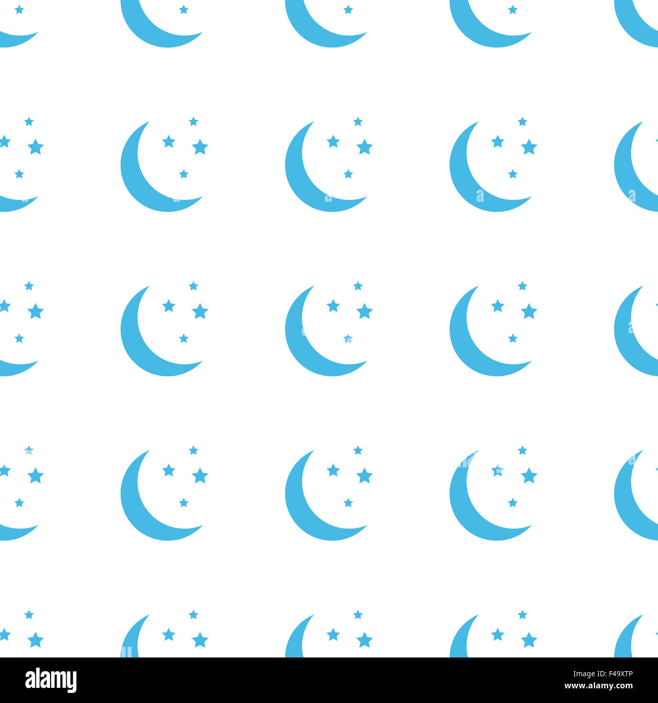 Seamless moon Cut Out Stock Images & Pictures - Alamy