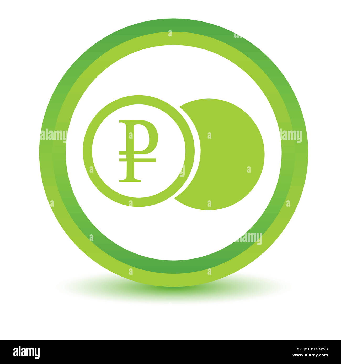 Rouble sign Cut Out Stock Images & Pictures - Alamy