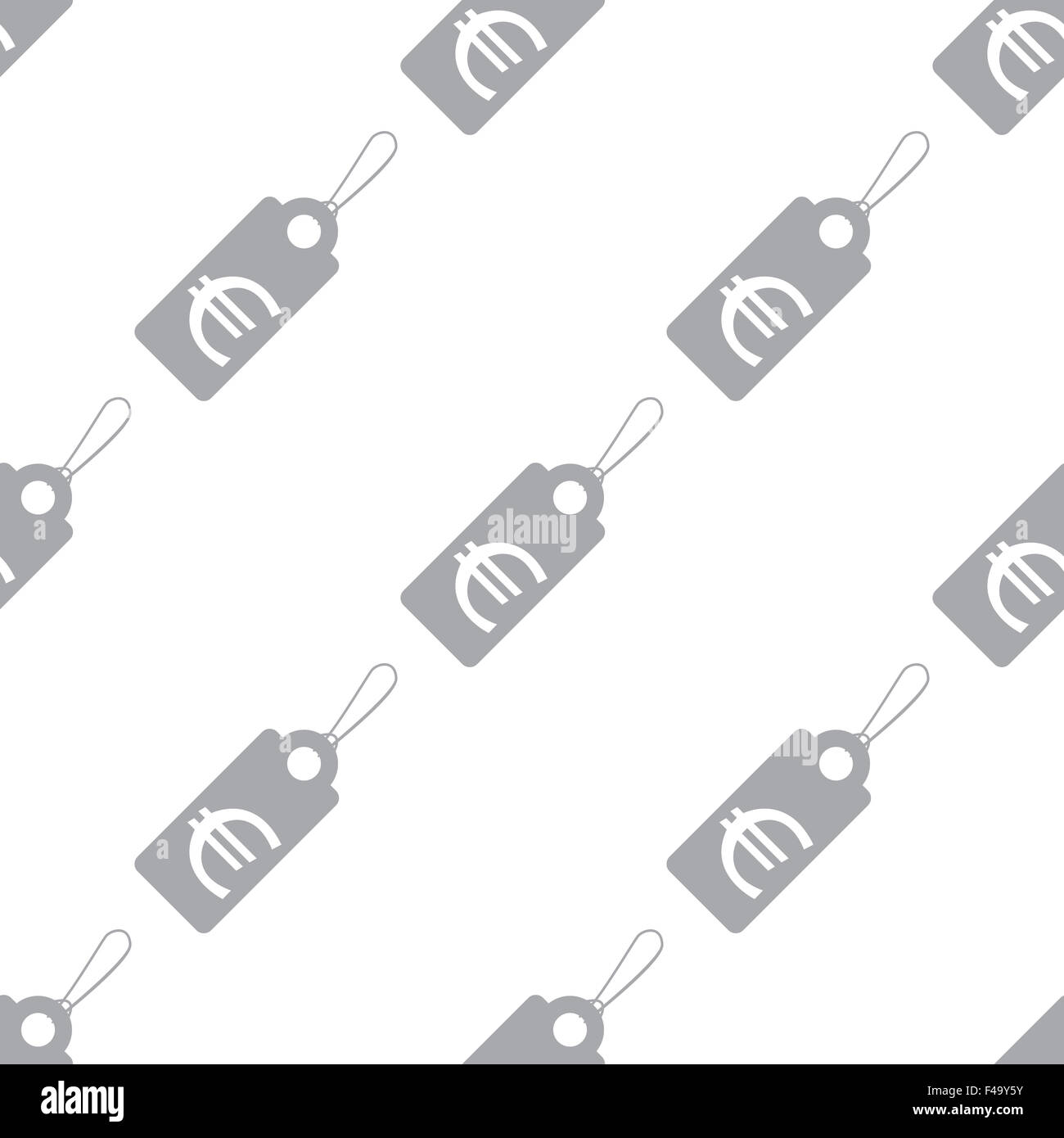 New Euro tag seamless pattern Stock Photo - Alamy