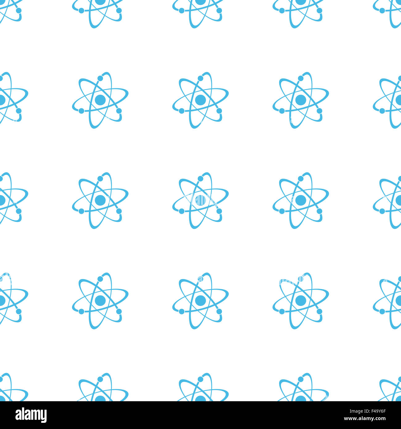 Unique Atom seamless pattern Stock Photo - Alamy