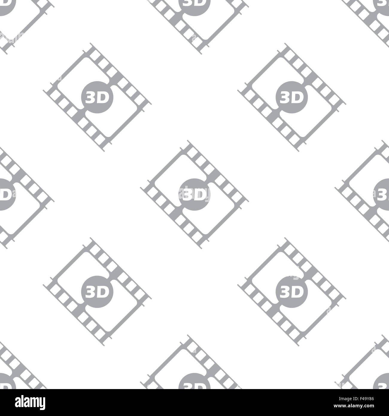 New 3d film seamless pattern Stock Photo - Alamy