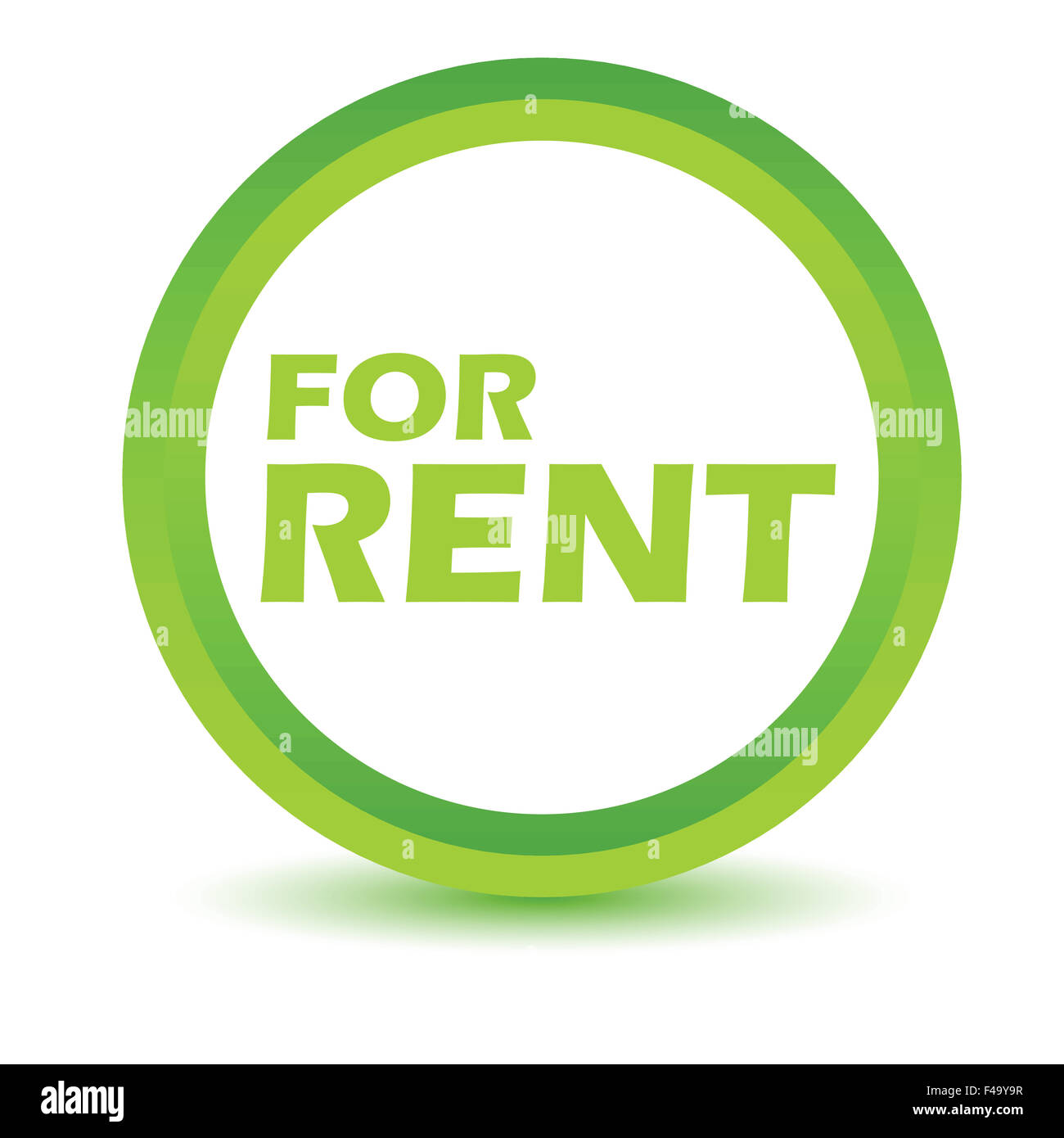 Rent icon internet button Cut Out Stock Images & Pictures - Alamy