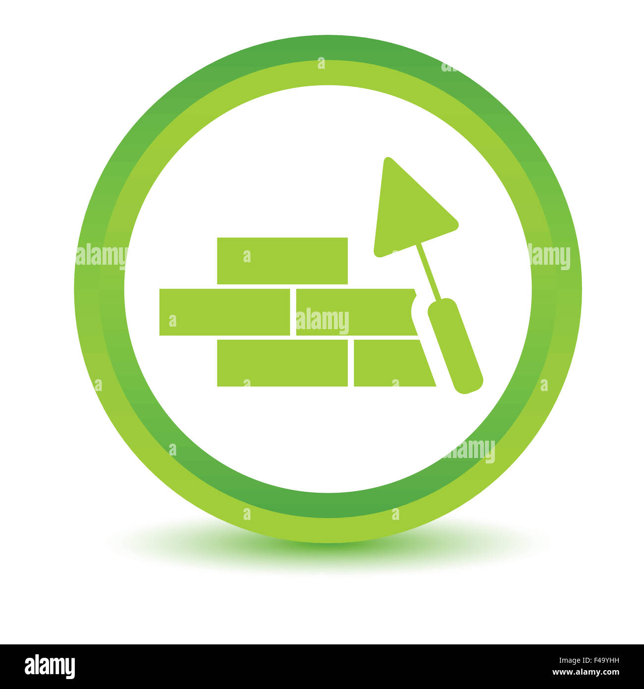 Green Building icon Stock Photo - Alamy