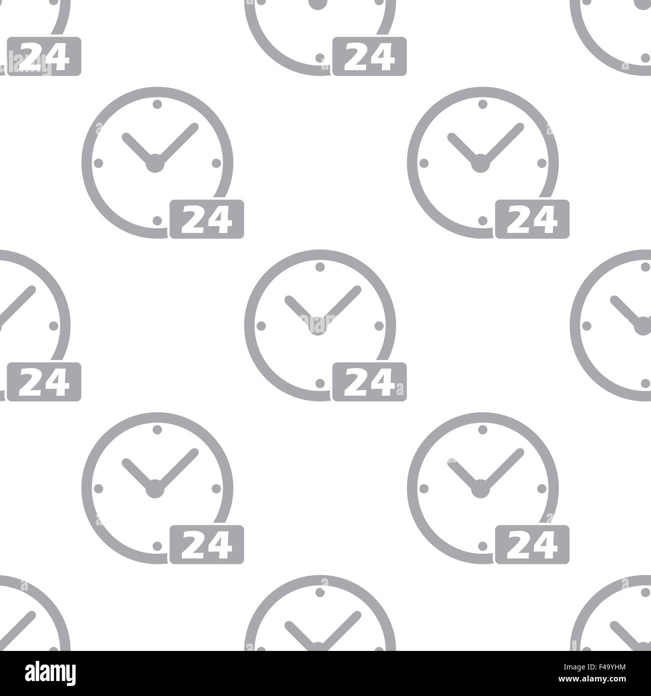 New Clock seamless pattern Stock Photo - Alamy