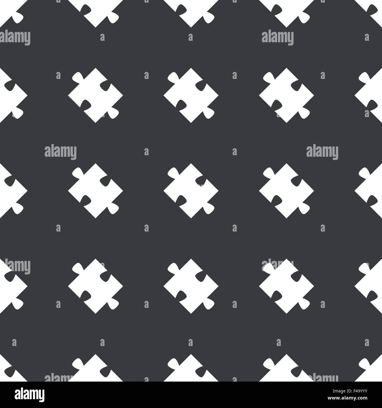 Straight black puzzle piece pattern Stock Photo - Alamy