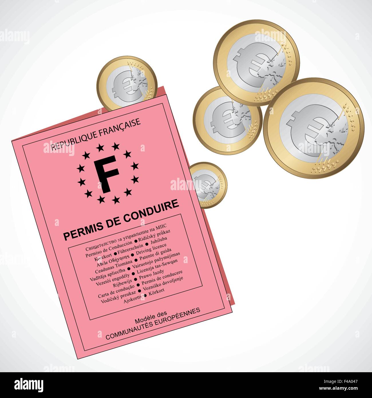 Budget coins Stock Vector Images - Alamy