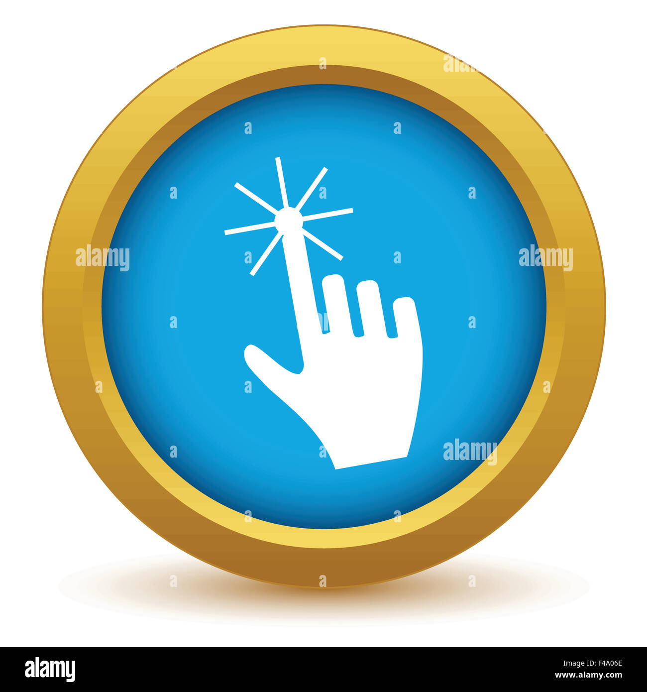 Gold mouse arrow hi-res stock photography and images - Alamy