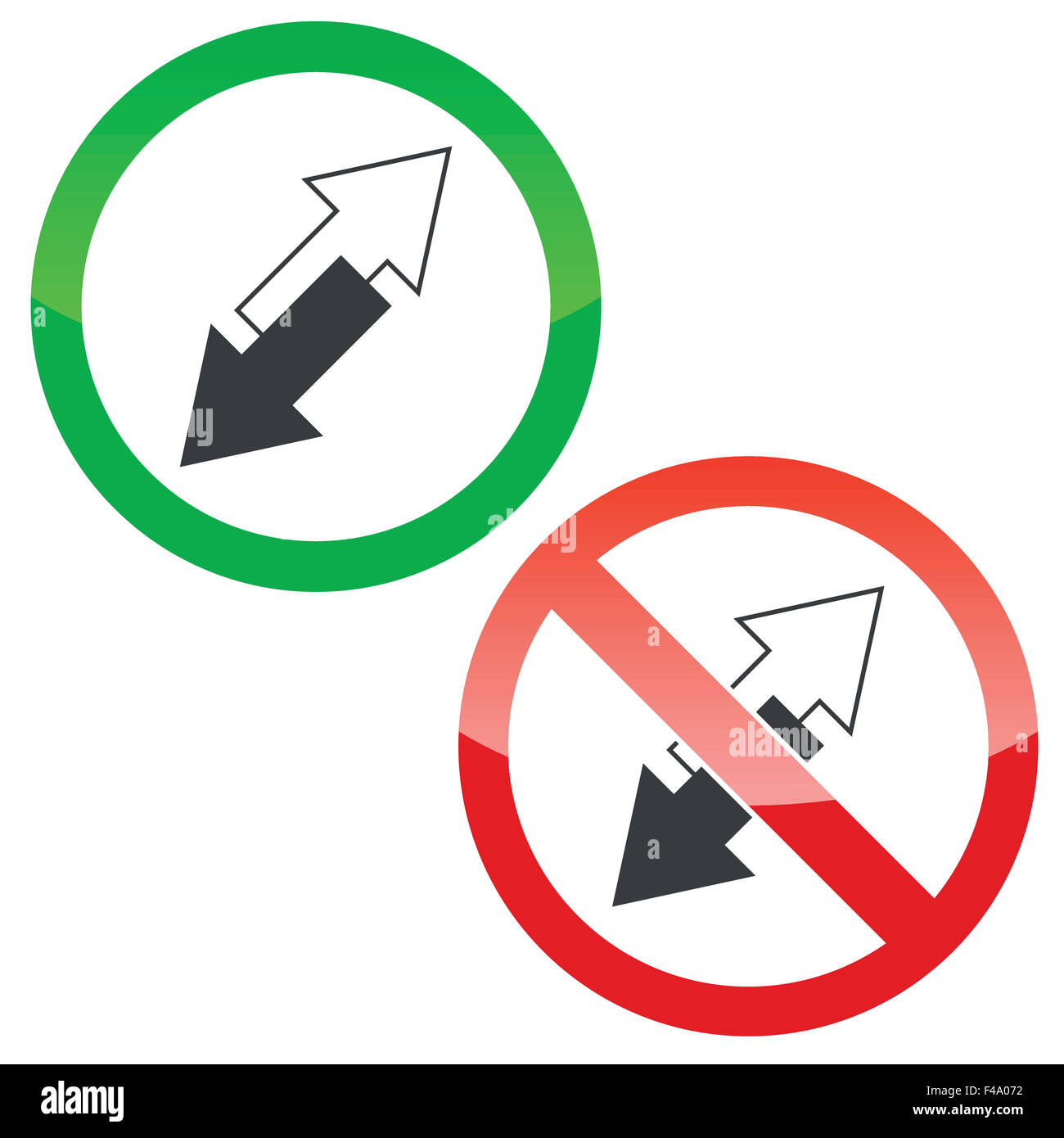 Opposite icon black vector Cut Out Stock Images & Pictures - Alamy