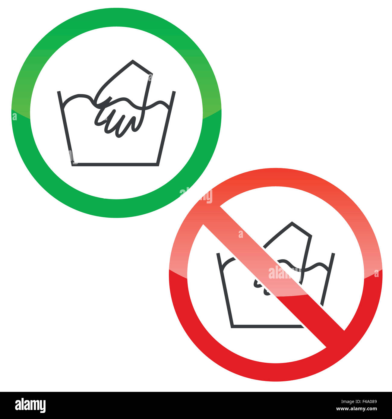 Hand wash basin signs hi-res stock photography and images - Alamy