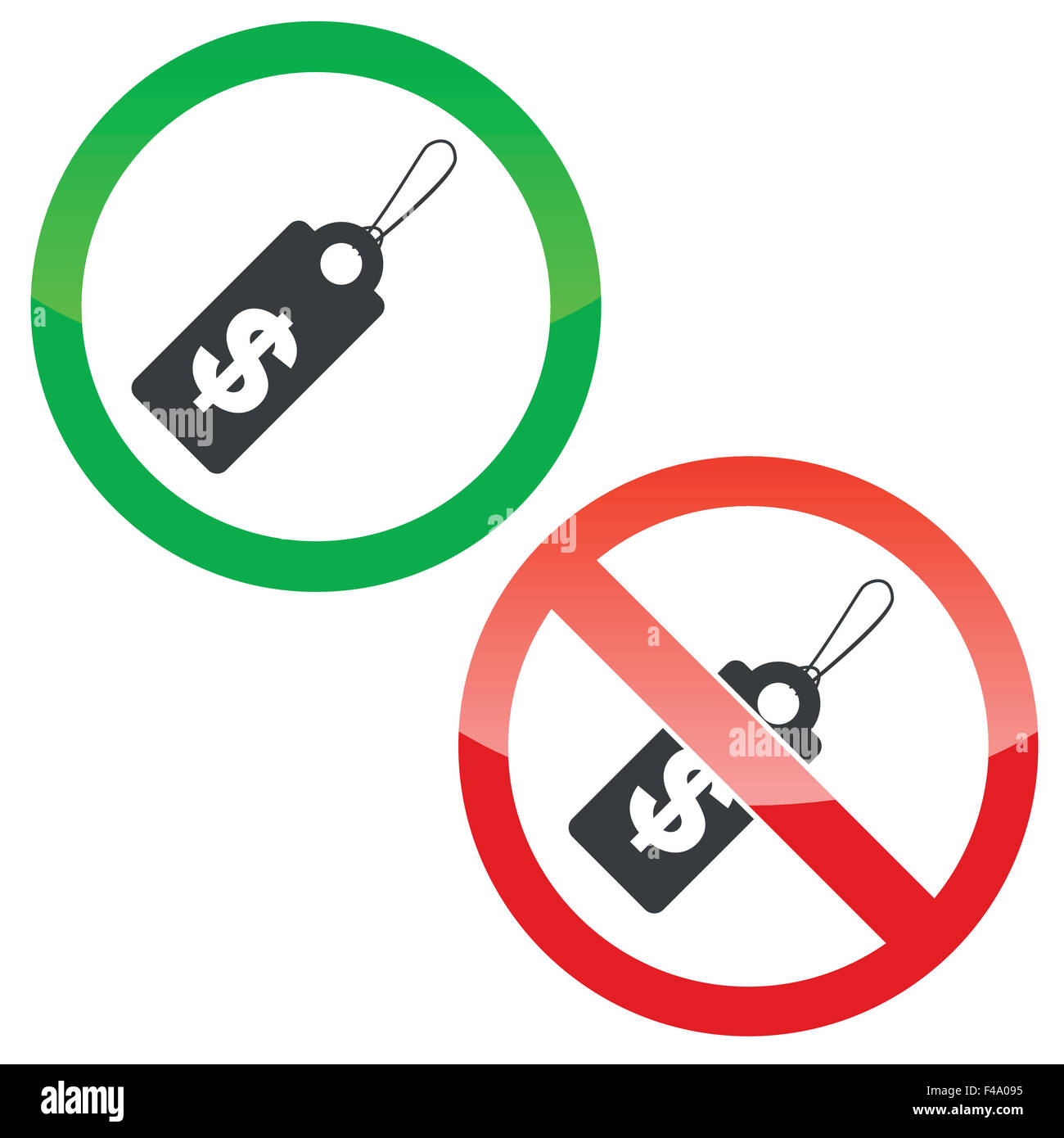 Price tag dollar signs hi-res stock photography and images - Alamy