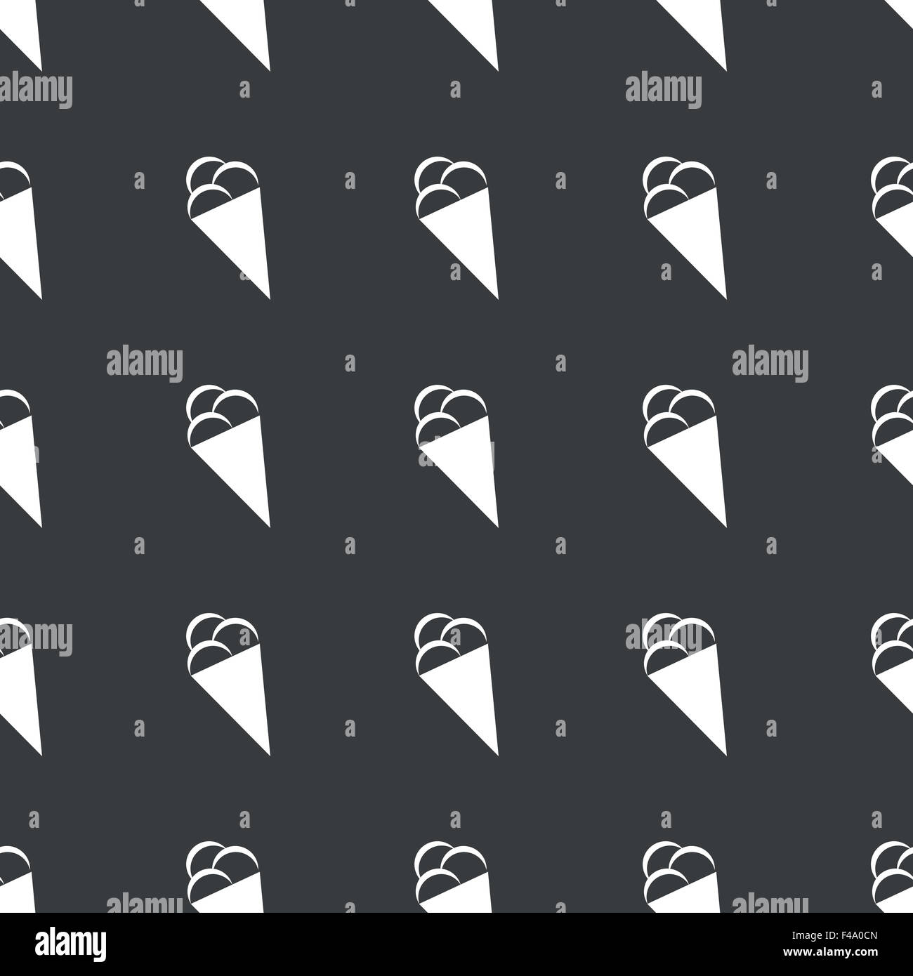 Ice cream illustration black white hi-res stock photography and images ...