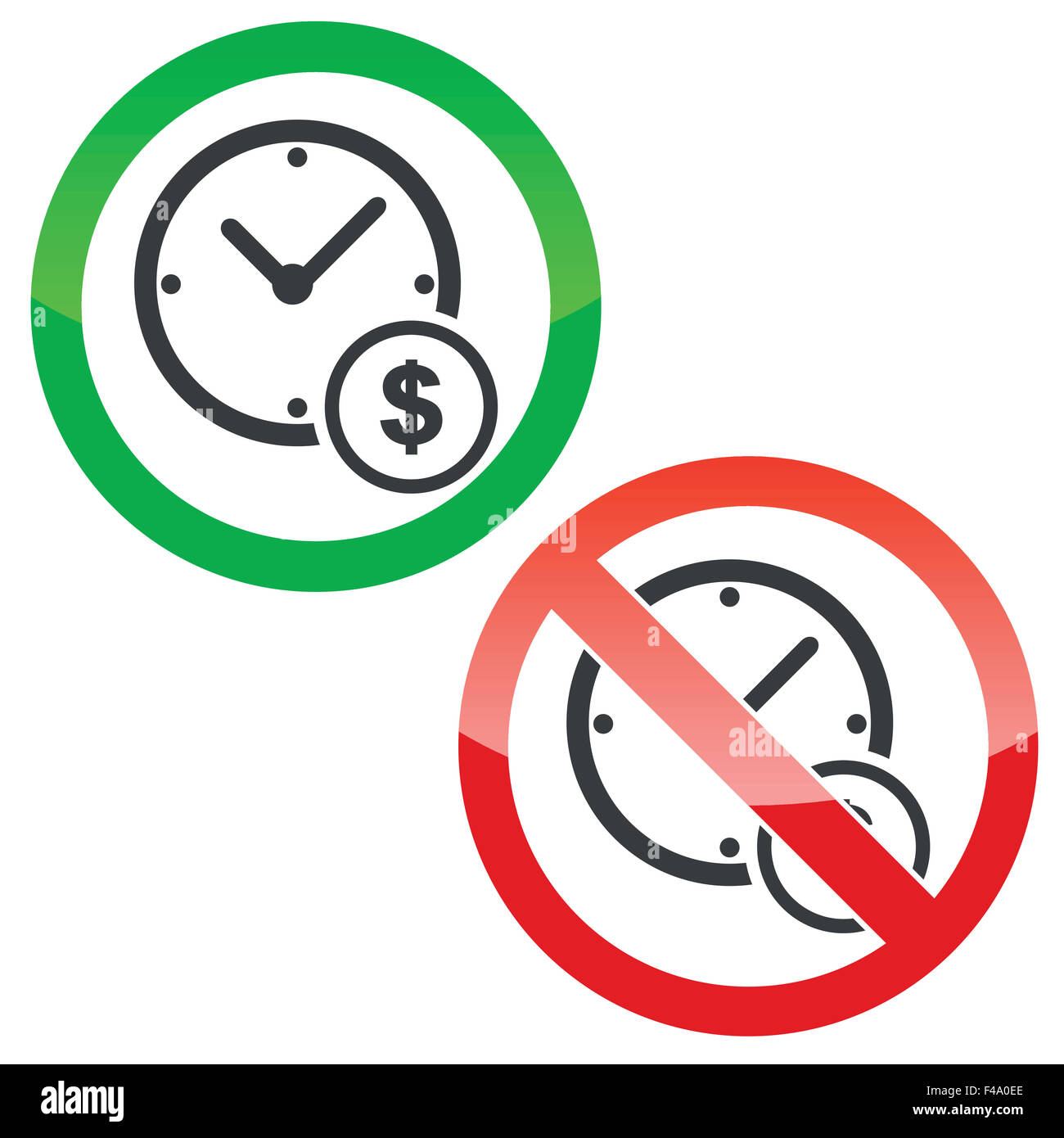 Money management vector website Cut Out Stock Images & Pictures - Alamy