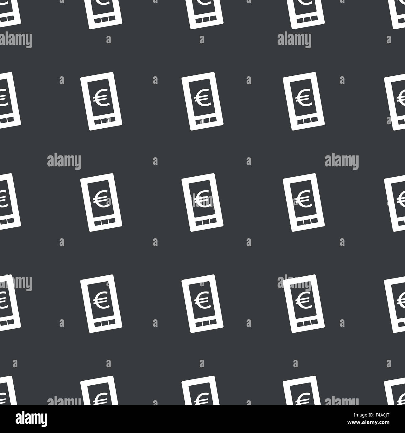 Straight black euro screen pattern Stock Photo - Alamy