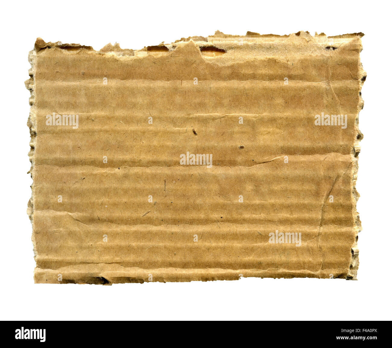 Torn cardboard isolated Stock Photo - Alamy