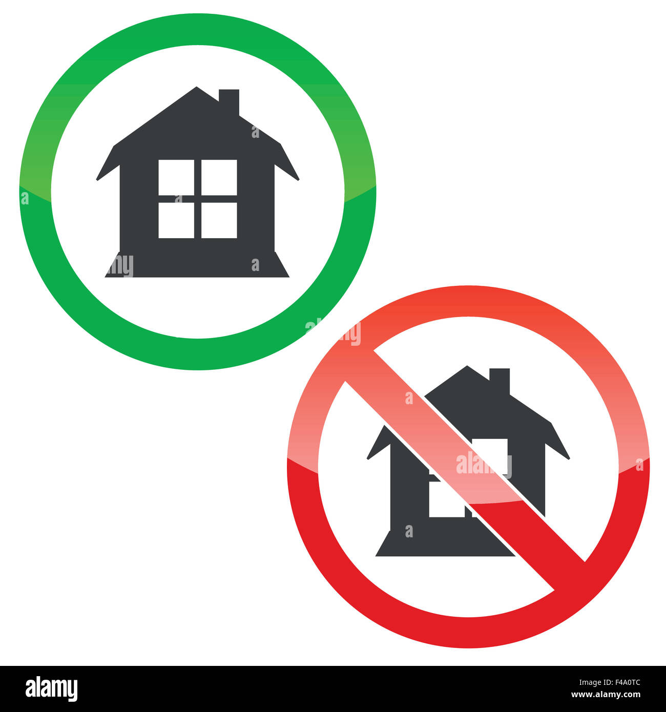 Exterior signs Cut Out Stock Images & Pictures - Alamy