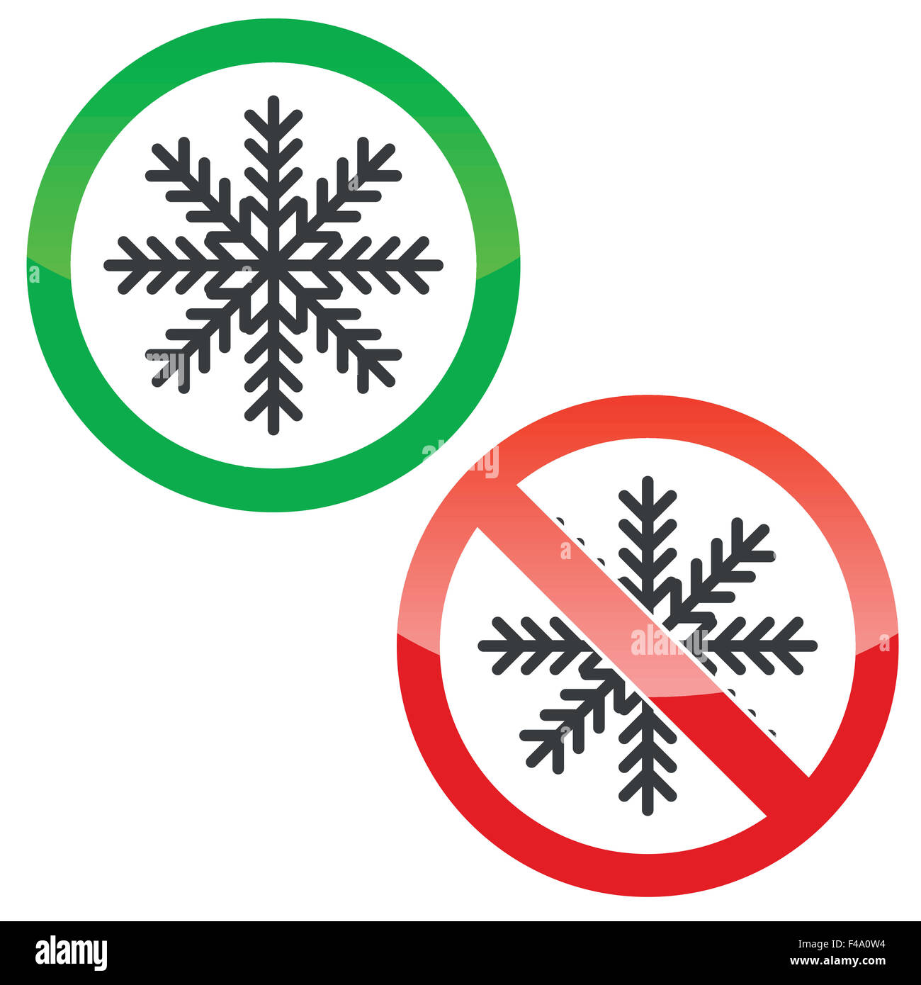 Winter clipart set hi-res stock photography and images - Alamy