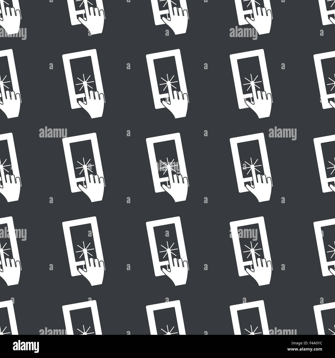 Straight black touchscreen pattern Stock Photo - Alamy