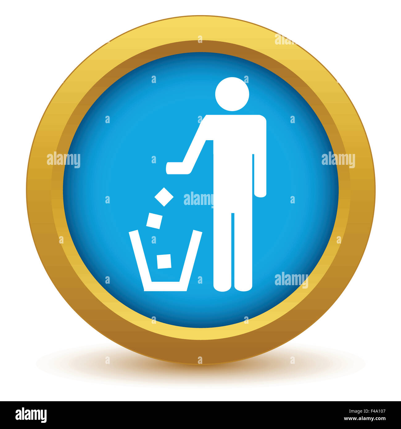 Dont throw it Cut Out Stock Images & Pictures - Alamy