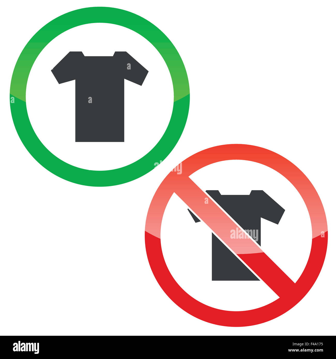 Yes t shirt Cut Out Stock Images & Pictures - Alamy