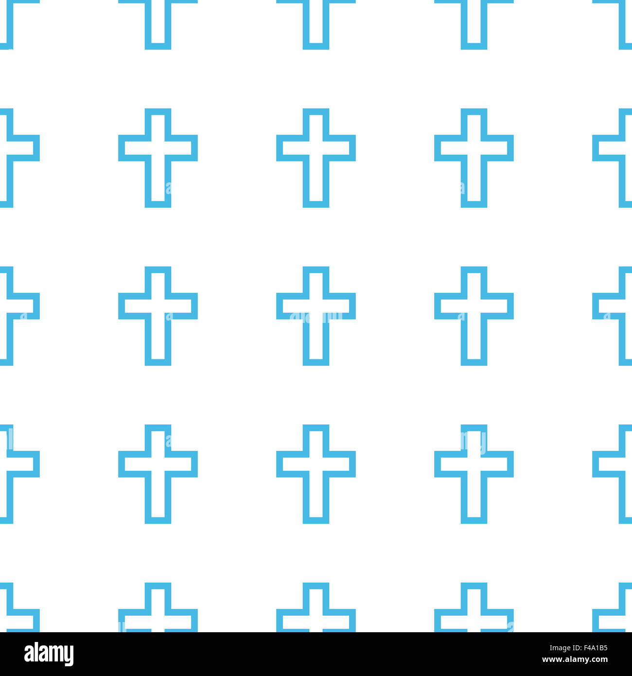 Unique Protestant Cross seamless pattern Stock Photo - Alamy