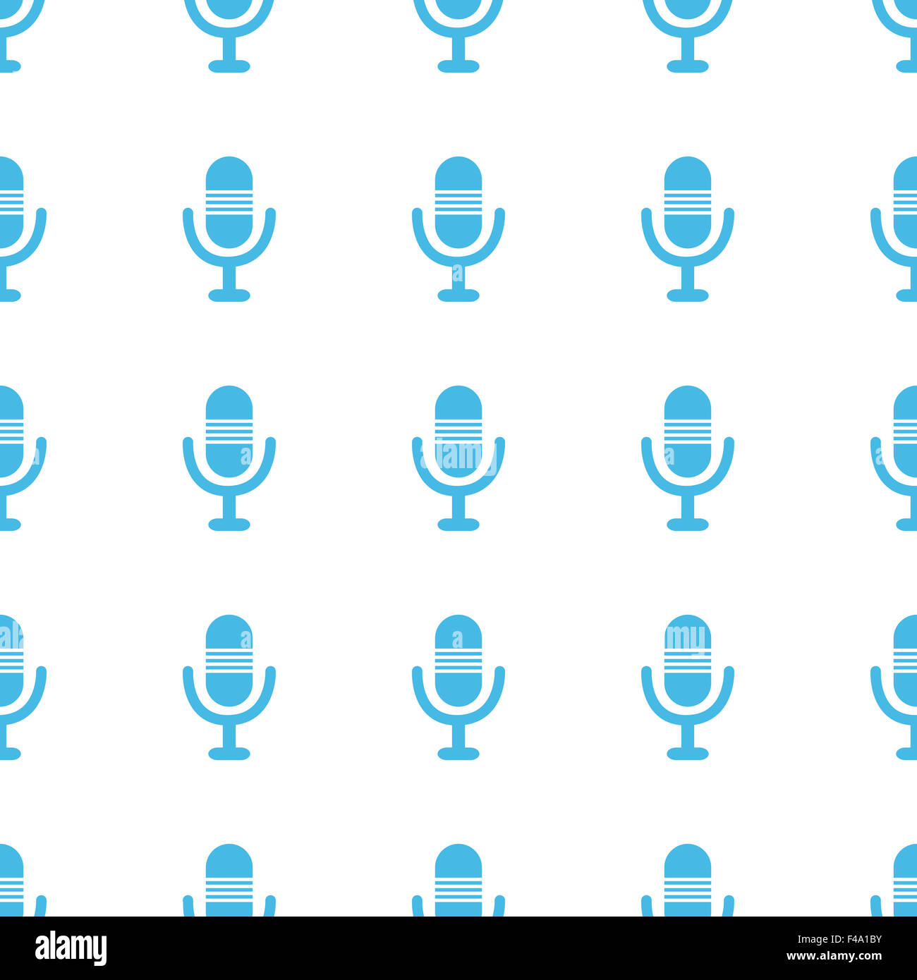 Unique Microphone seamless pattern Stock Photo - Alamy