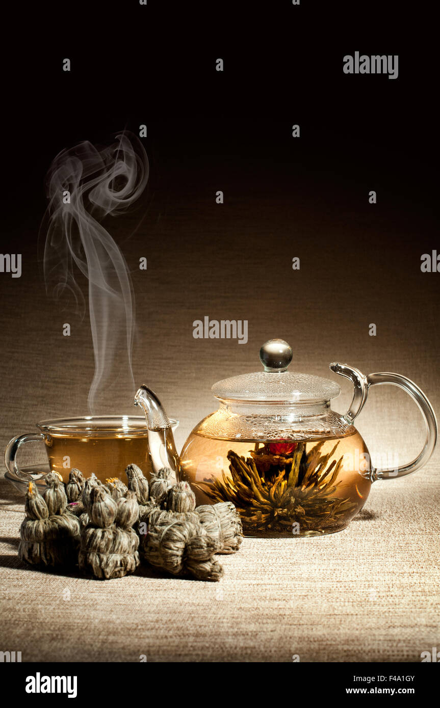 Flax tea hi-res stock photography and images - Alamy