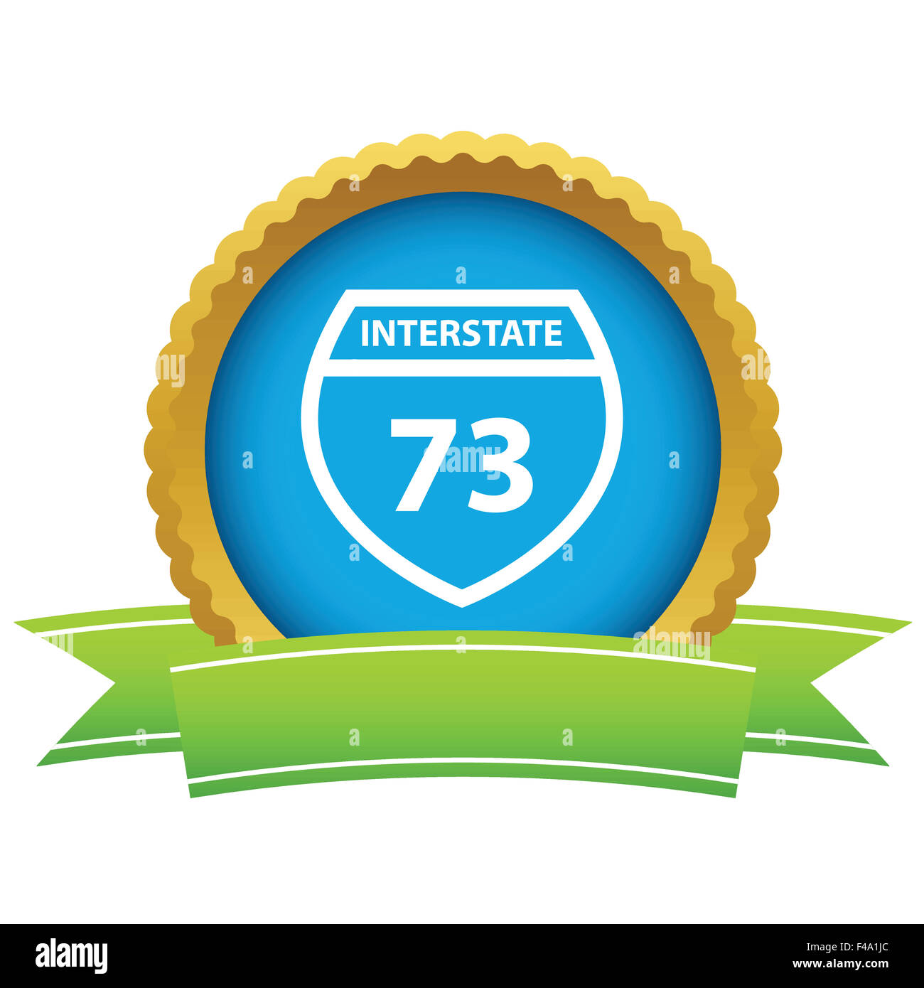 Road sign national route Cut Out Stock Images & Pictures - Alamy