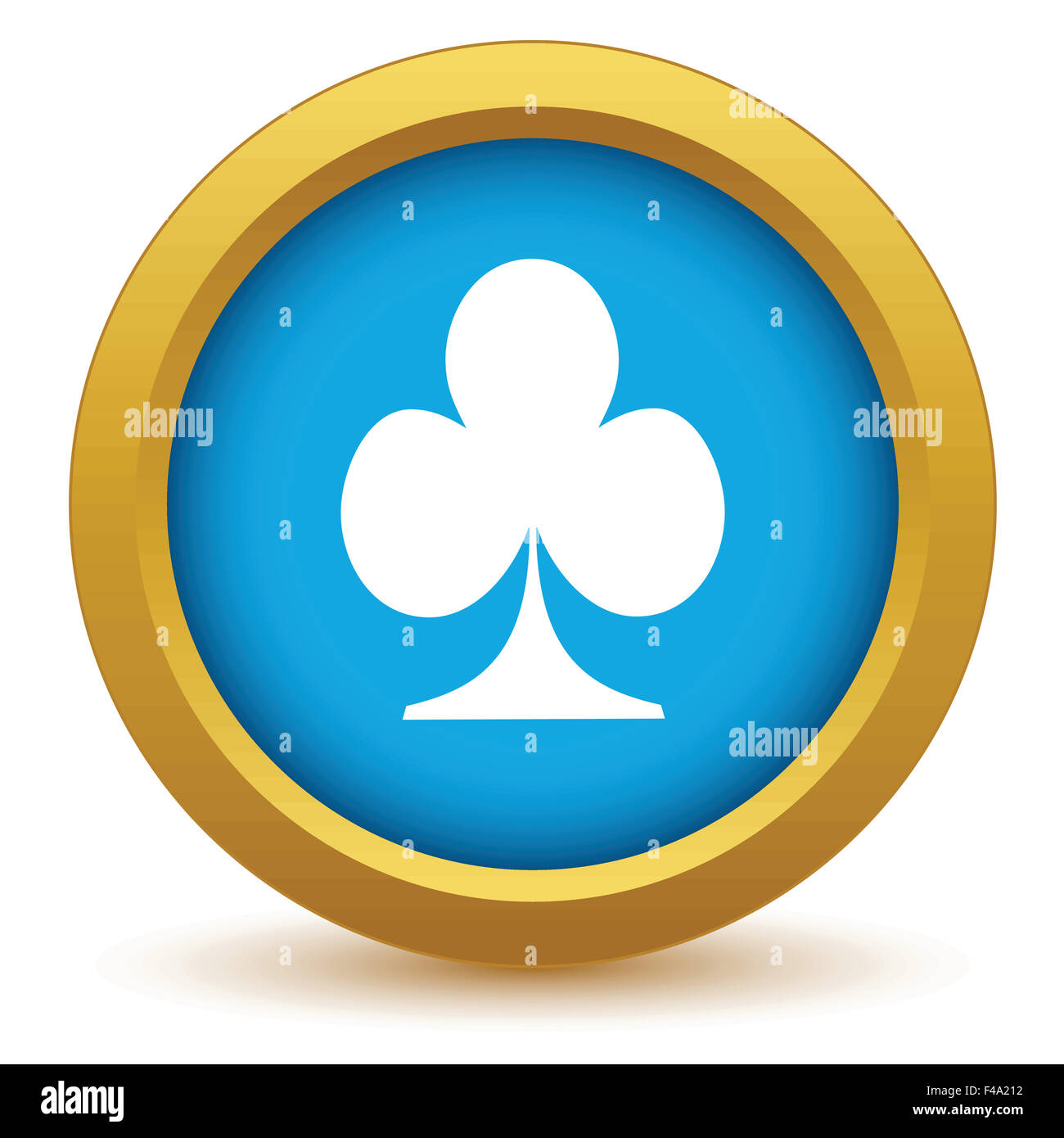 Gold card icon Stock Photo - Alamy