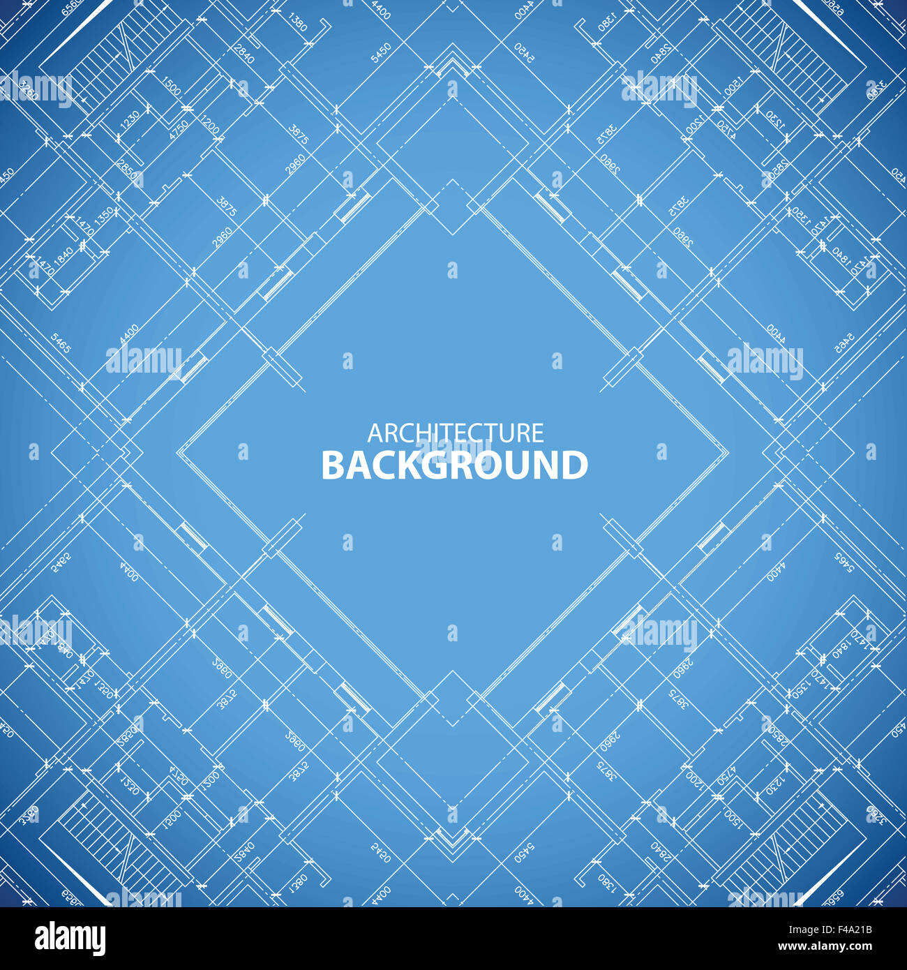 Blueprint building structure background Stock Photo - Alamy