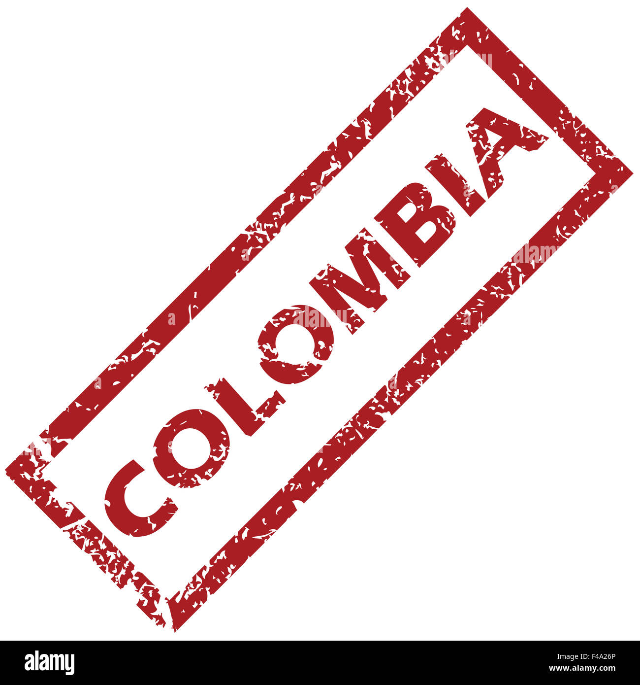 Colombia stamp hi-res stock photography and images - Alamy